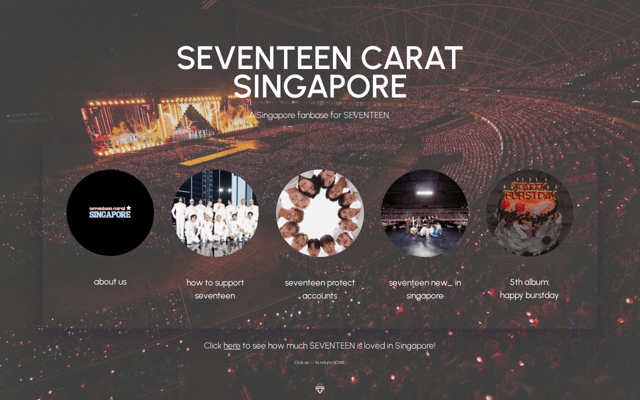 SEVENTEEN CARAT SINGAPORE (SVT CARAT SG)